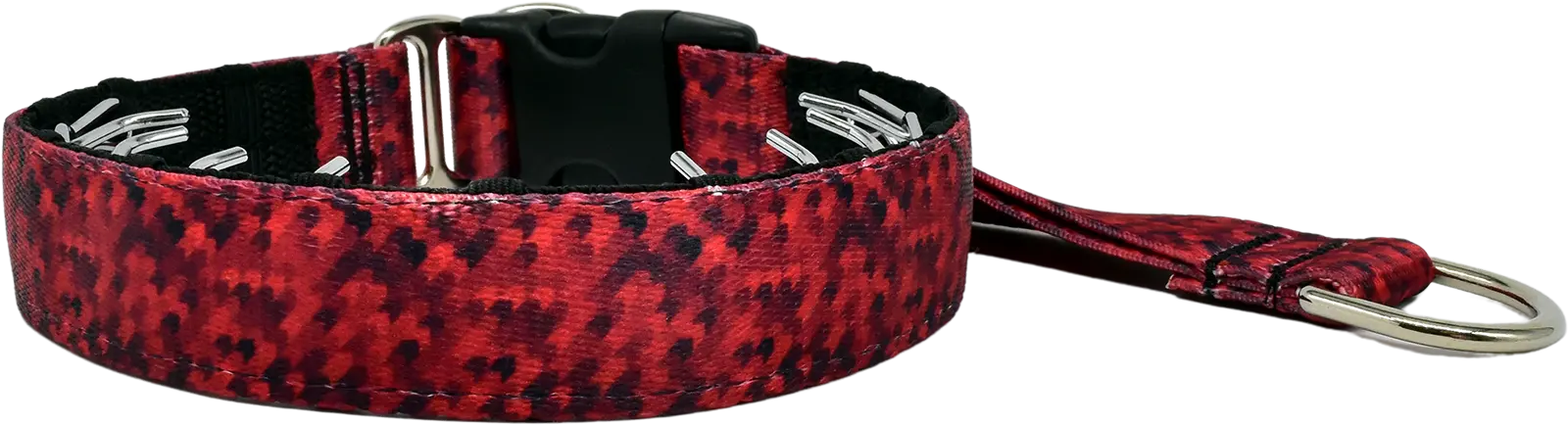 1" Scarlet Houndstooth Everyday Private Trainer | Fuzzywumpets