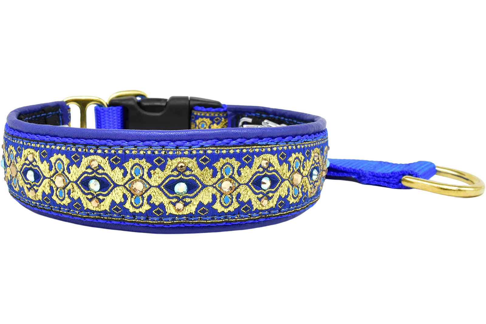 1" Gilded in Blue Luxe Private Trainer | Fuzzywumpets